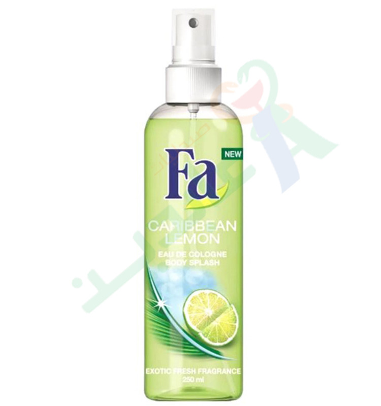 FA BODY SPLASH CARIBBEAN LEMON 250ML | Abdin Pharmacies