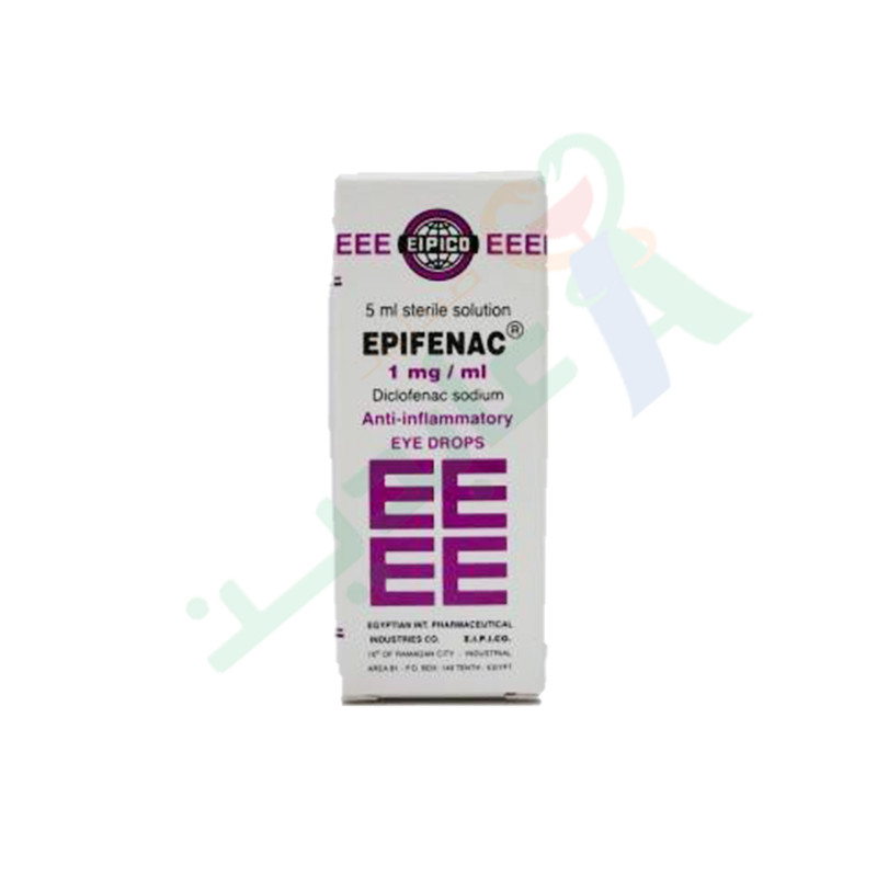 EPIFENAC EYE DROPS 5 ML | Abdin Pharmacies