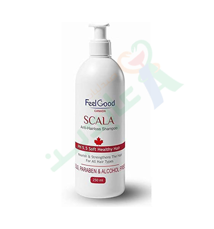 FEEL GOOD SCALA ANTI HAIR LOSS SHAMPOO 250ML | Abdin Pharmacies