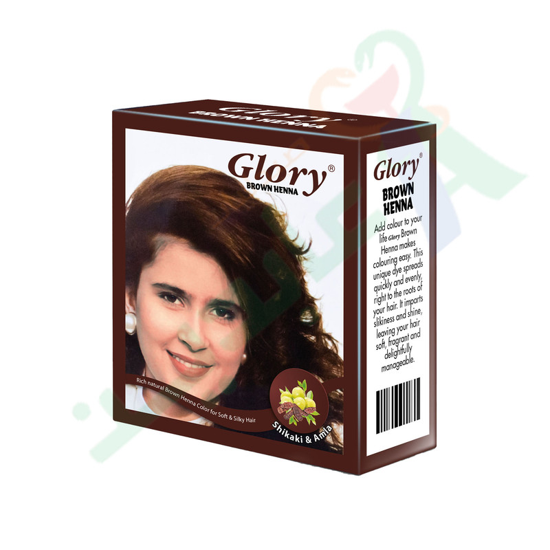 GLORY BROWN HENNA 1 SACHET-- | Abdin Pharmacies