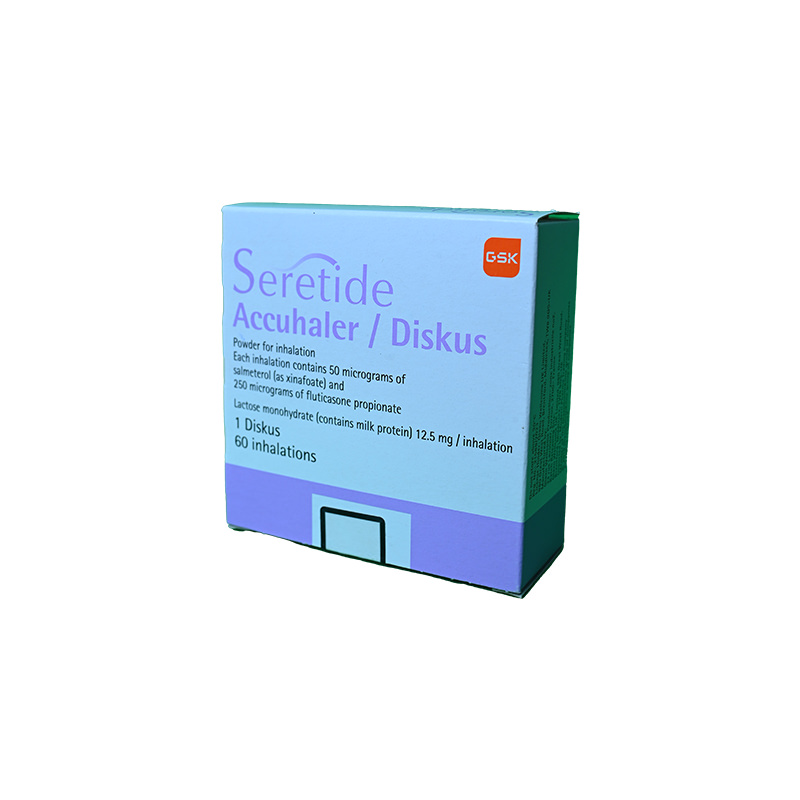 SERETIDE DISKUS 50/250 60 DOSE | Abdin Pharmacies