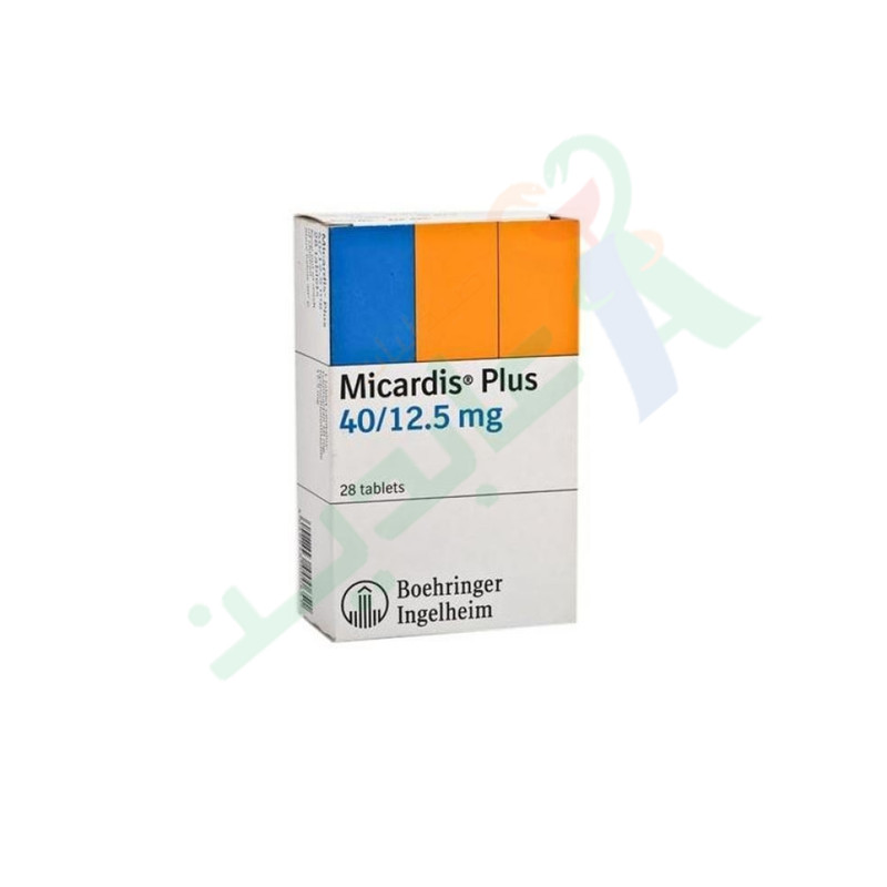 MICARDIS PLUS 40 MG/12.5 MG 28 TABLET | Abdin Pharmacies