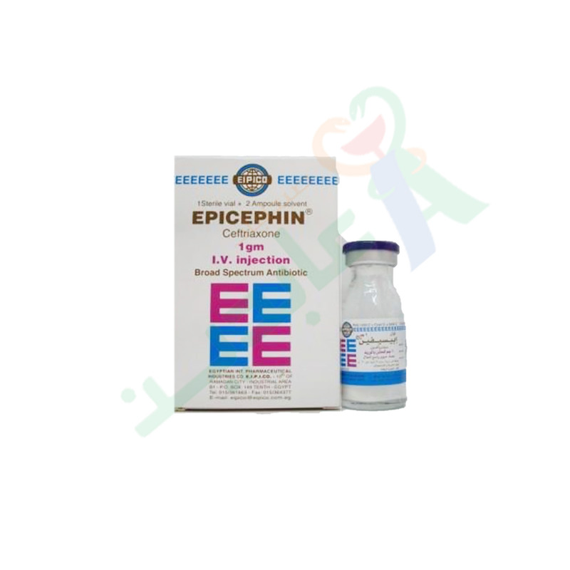 EPICEPHIN 1 GM I.V VIAL | Abdin Pharmacies