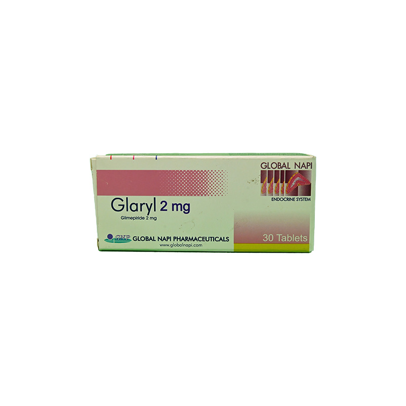GLARYL 2 MG 30 TABLET | Abdin Pharmacies