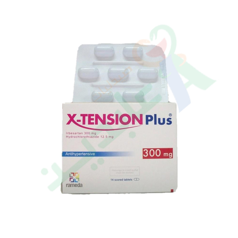 X-TENSION PLUS 300/12.5 MG 28 TABLET-- | Abdin Pharmacies