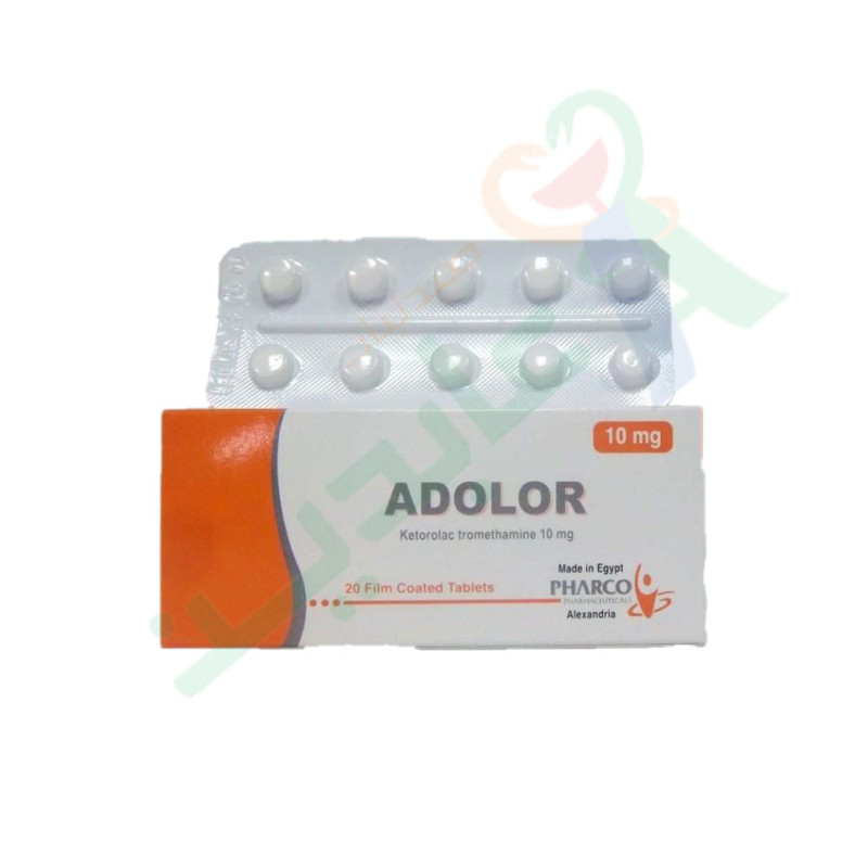 ADOLOR 10 MG 20 TABLET | Abdin Pharmacies