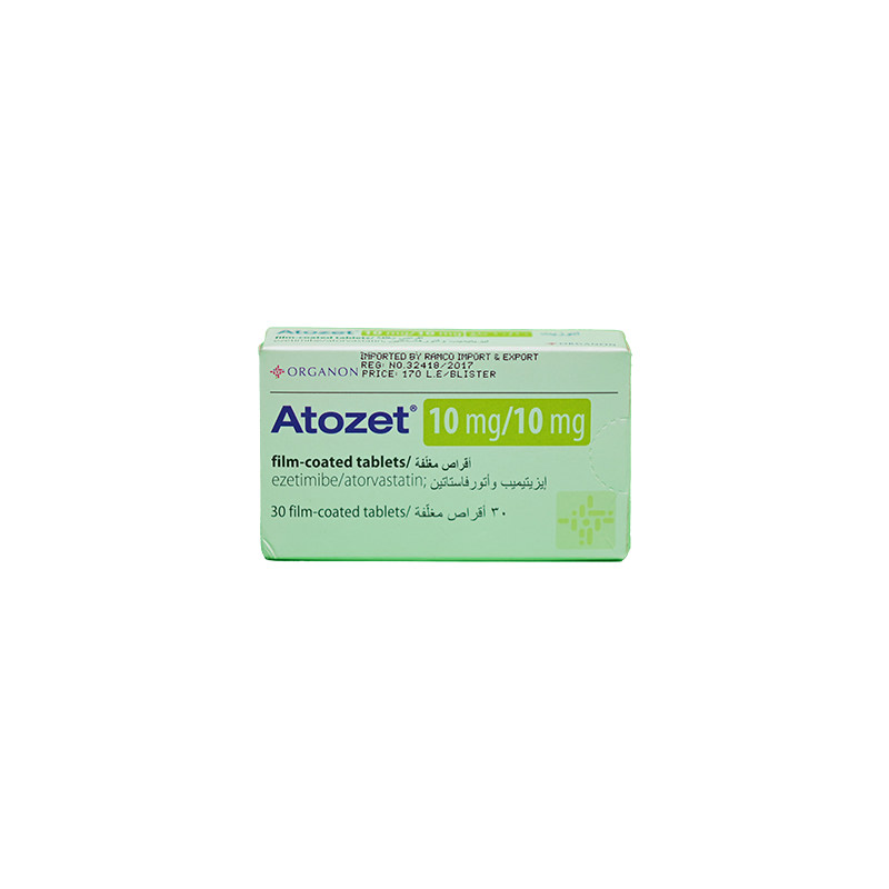 ATOZET 10 /10 MG 30 TABLET | Abdin Pharmacies