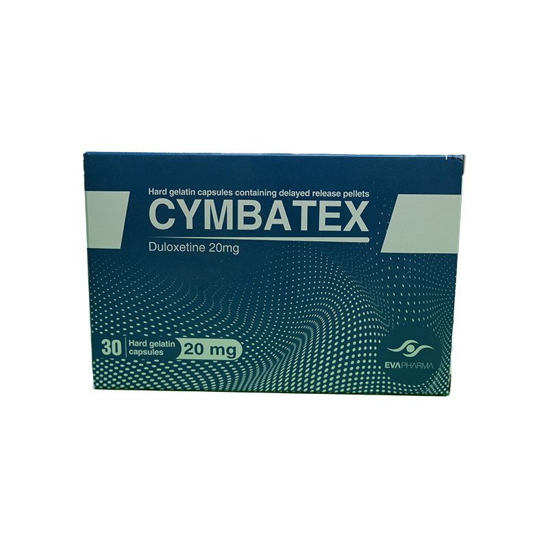 CYMBATEX 20 MG 30 CAPSULES | Abdin Pharmacies