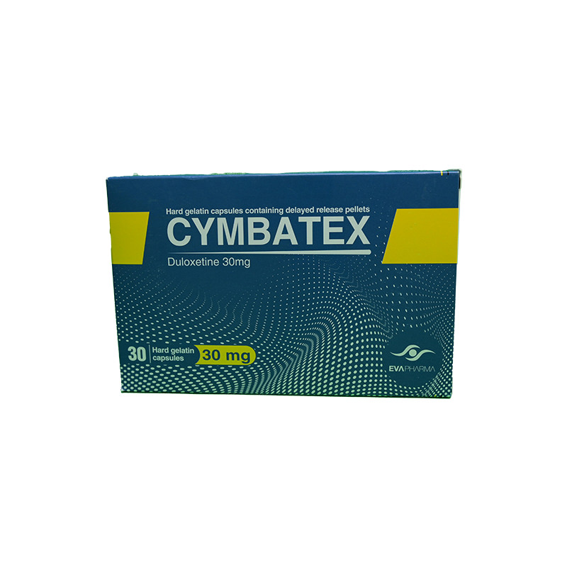 CYMBATEX 30 MG 30 CAPSULES | Abdin Pharmacies