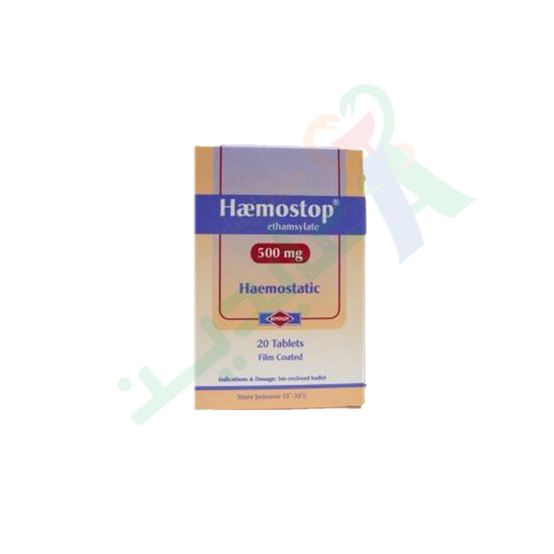 HAEMOSTOP 500 MG 20 TABLET | Abdin Pharmacies