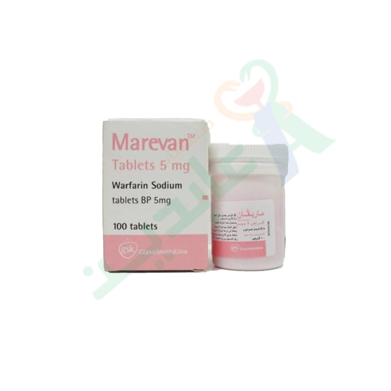 MAREVAN 5 MG 100 TABLET-- | Abdin Pharmacies