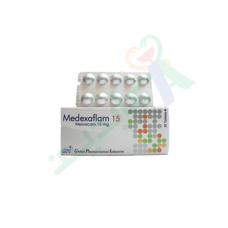 MEDEXAFLAM 15 MG 20 TABLET | Abdin Pharmacies