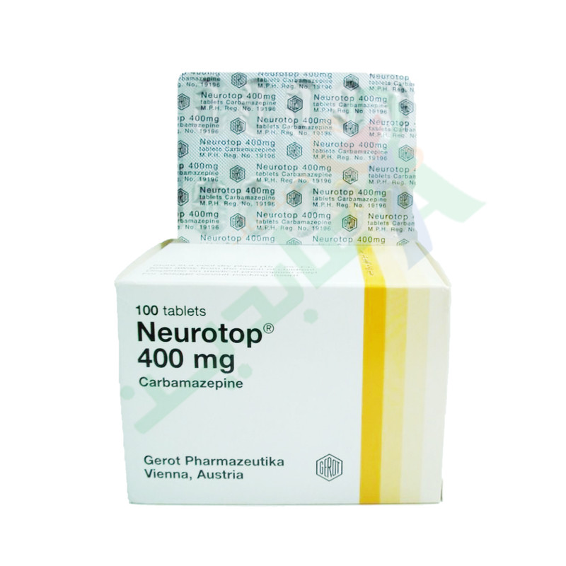 NEUROTOP 400 MG 100 TABLET | Abdin Pharmacies
