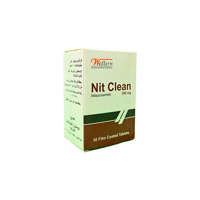 NIT CLEAN 500 MG 30 TABLET | Abdin Pharmacies