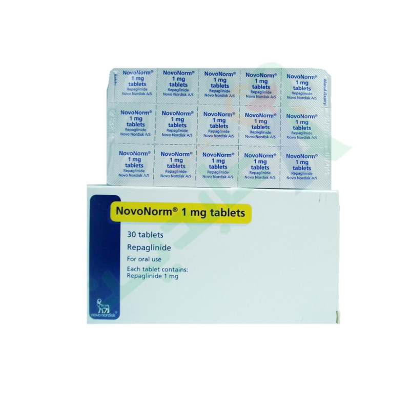 NOVONORM 1 MG 30 TABLET | Abdin Pharmacies