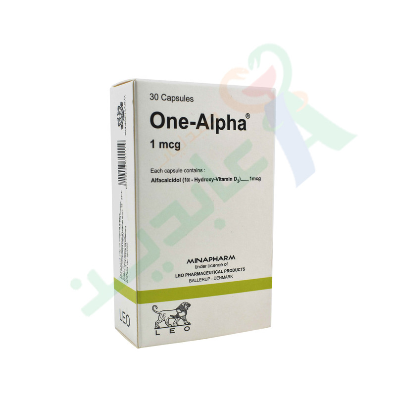 ONE-ALPHA 1 MCG 30 CAPSULES-- | Abdin Pharmacies