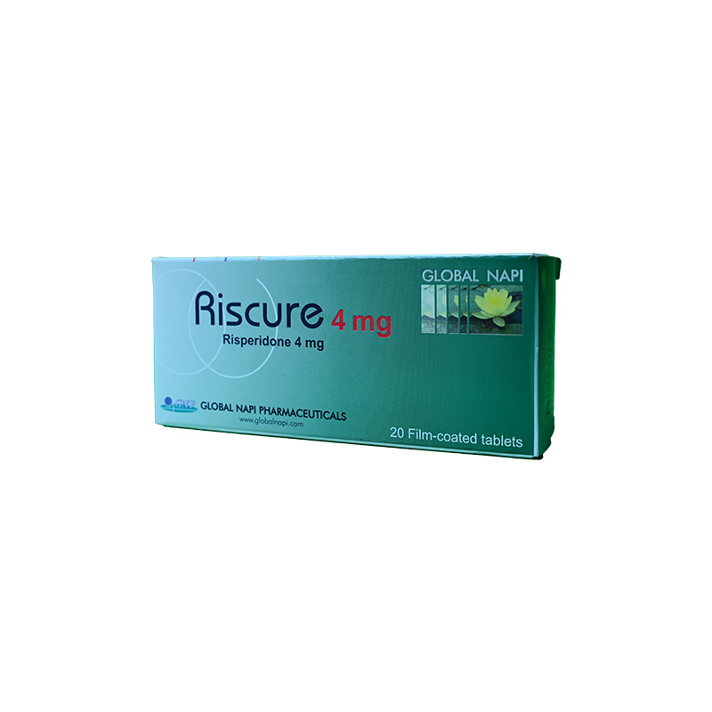 RISCURE 4 MG 20 TABLET | Abdin Pharmacies