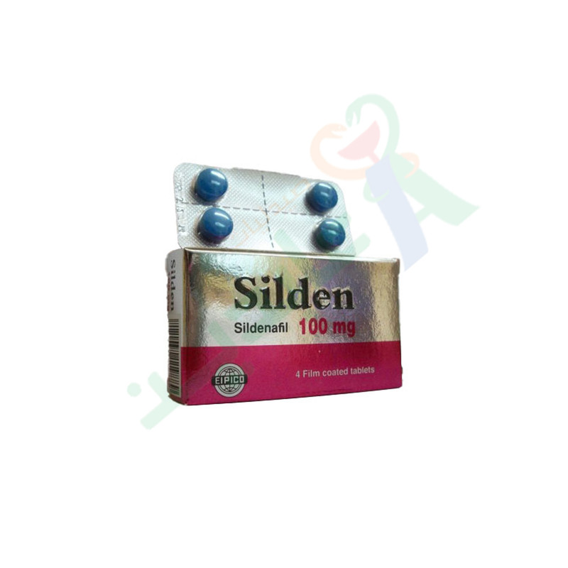 SILDEN 100 MG 4 TABLET-- | Abdin Pharmacies