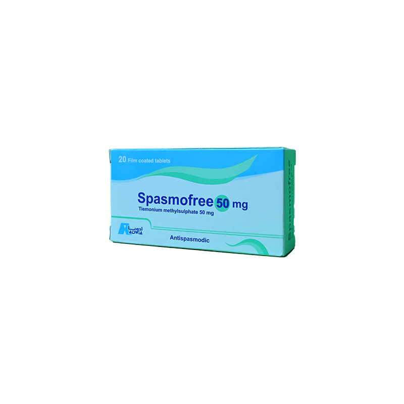 SPASMOFREE 50 MG 20 TABLET | Abdin Pharmacies