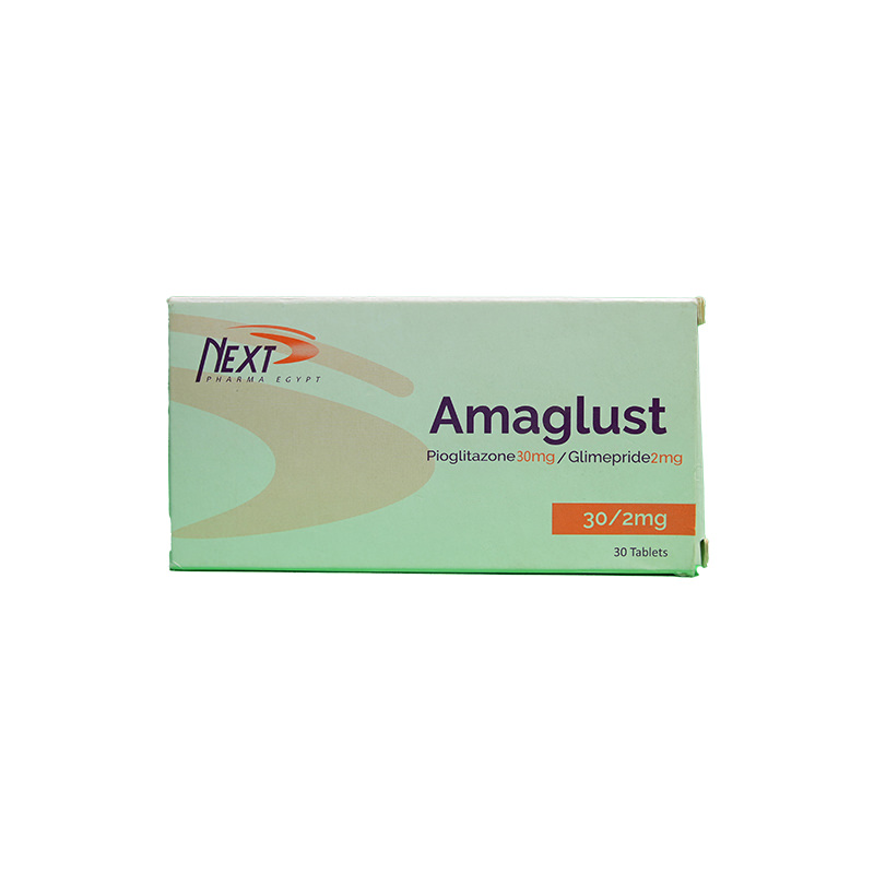 AMAGLUST 30 MG / 2 MG 30 TABLET | Abdin Pharmacies