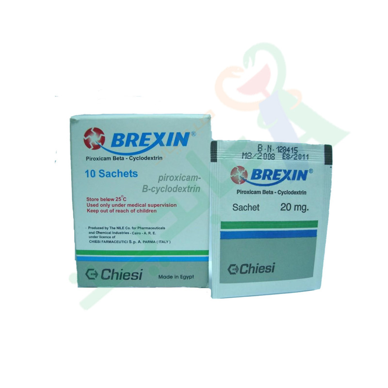 BREXIN 20 MG 10 SACHETS | Abdin Pharmacies
