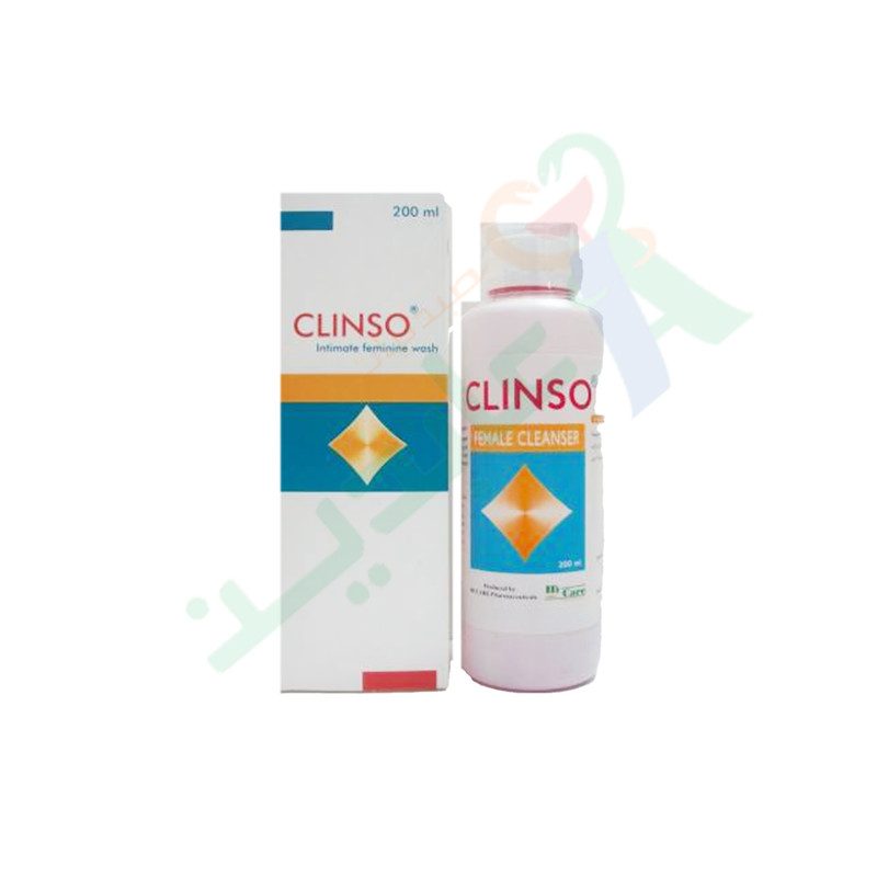 CLINSO FEMININE WASH 200 ML | Abdin Pharmacies
