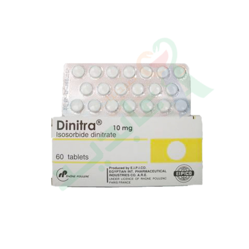 DINITRA 10MG 60 TABLET-- | Abdin Pharmacies