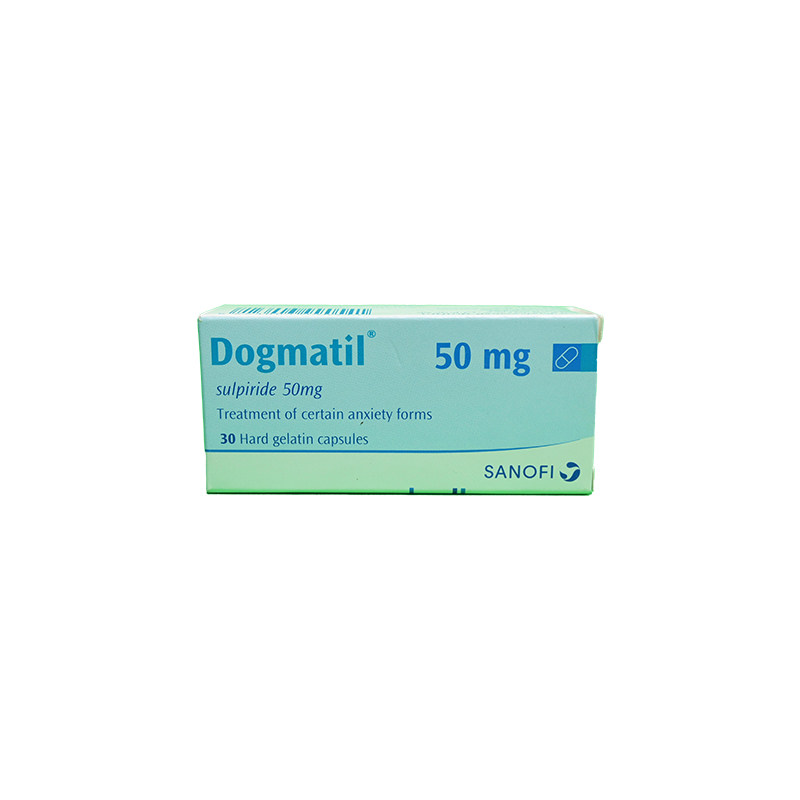 DOGMATIL 50 MG 30 CAPSULES | Abdin Pharmacies