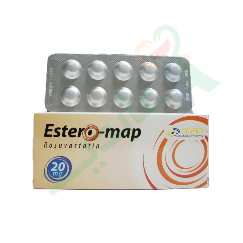 ESTERO-MAP 20 MG 20 TABLET | Abdin Pharmacies