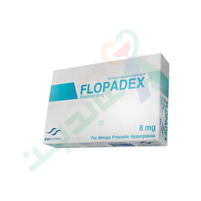FLOPADEX 8 MG 30 CAPSULES | Abdin Pharmacies