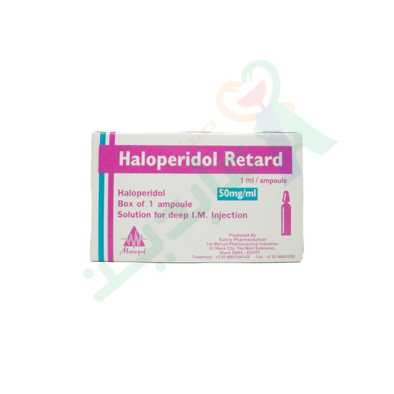 HALOPERIDOL RETARD 50 MG 1 AMPULES | Abdin Pharmacies