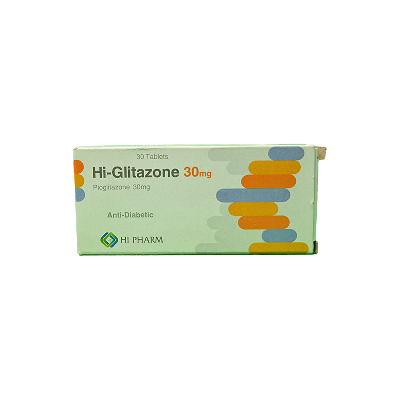 HIGLITAZONE 30 MG 30 TABLET | Abdin Pharmacies