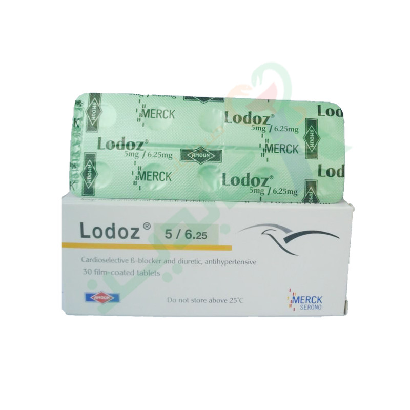 LODOZ 5 MG /6.25 MG 30 TABLET | Abdin Pharmacies