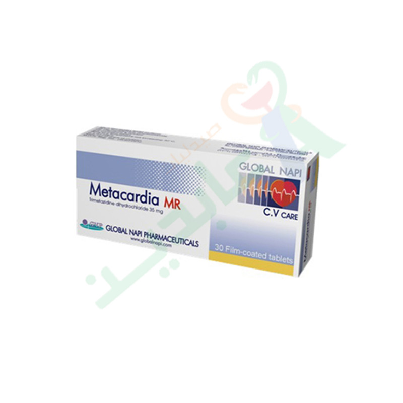 METACARDIA MR 35 MG 30 TABLET | Abdin Pharmacies
