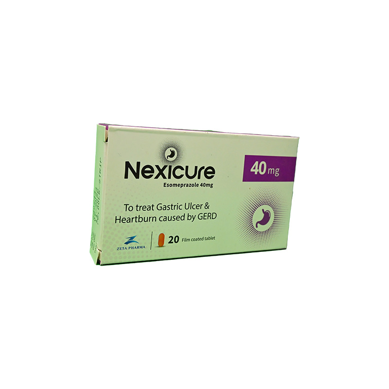 NEXICURE 40 MG 20 TABLET | Abdin Pharmacies
