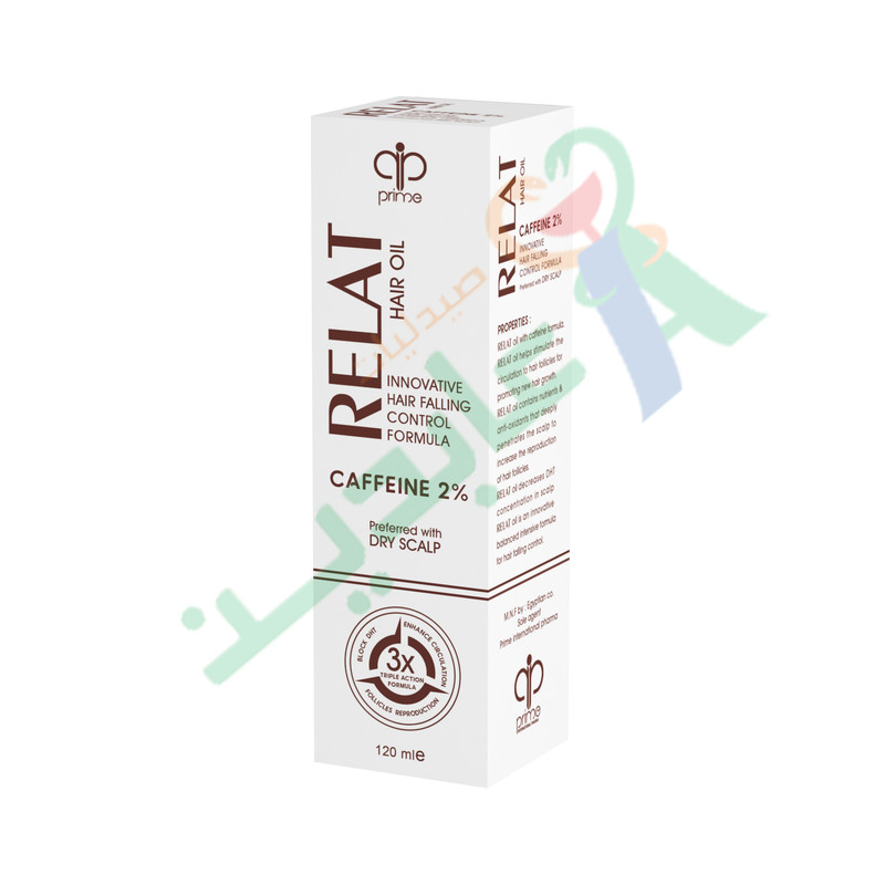 PRIME RELAT HAIR OIL DRY SCALP 120ML | Abdin Pharmacies