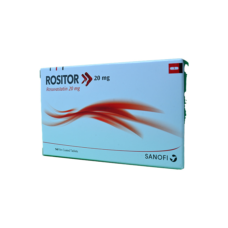 ROSITOR 20 MG 14 TABLET | Abdin Pharmacies