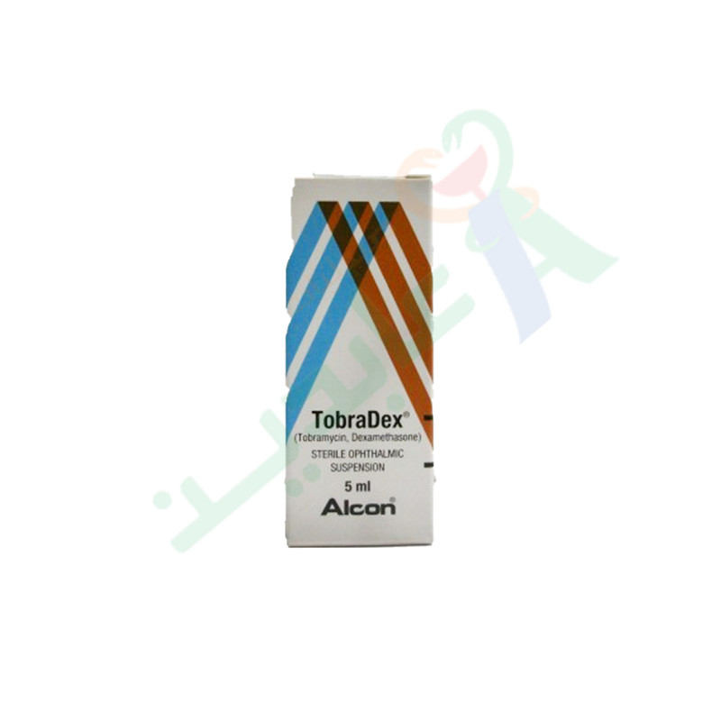 TOBRADEX EYE DROPS 5 ML-- | Abdin Pharmacies