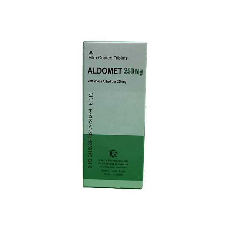 ALDOMET 250 MG 30 TABLET | Abdin Pharmacies