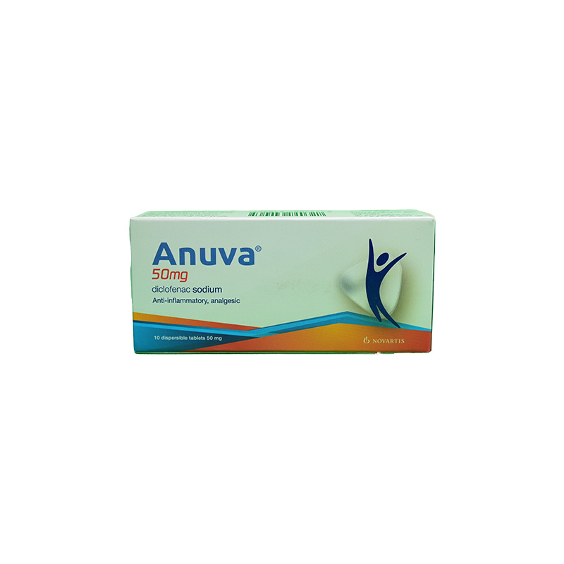 ANUVA 50 MG 10 TABLET | Abdin Pharmacies