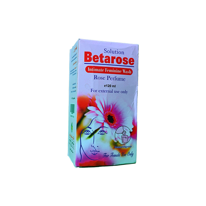 BETAROSE FEMININE WASH VAG. CLEANSER 120 ML | Abdin Pharmacies