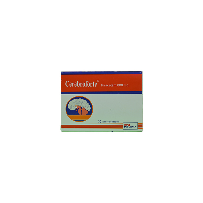 CEREBROFORTE 800 MG 30 TABLET | Abdin Pharmacies