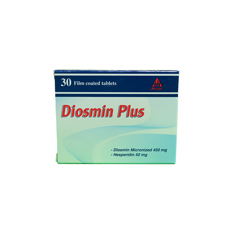 DIOSMIN PLUS 500 MG 30 TABLET | Abdin Pharmacies