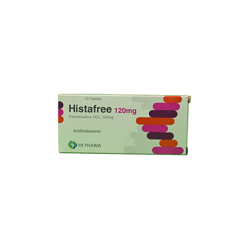 HISTAFREE 120 MG 10 TABLET | Abdin Pharmacies