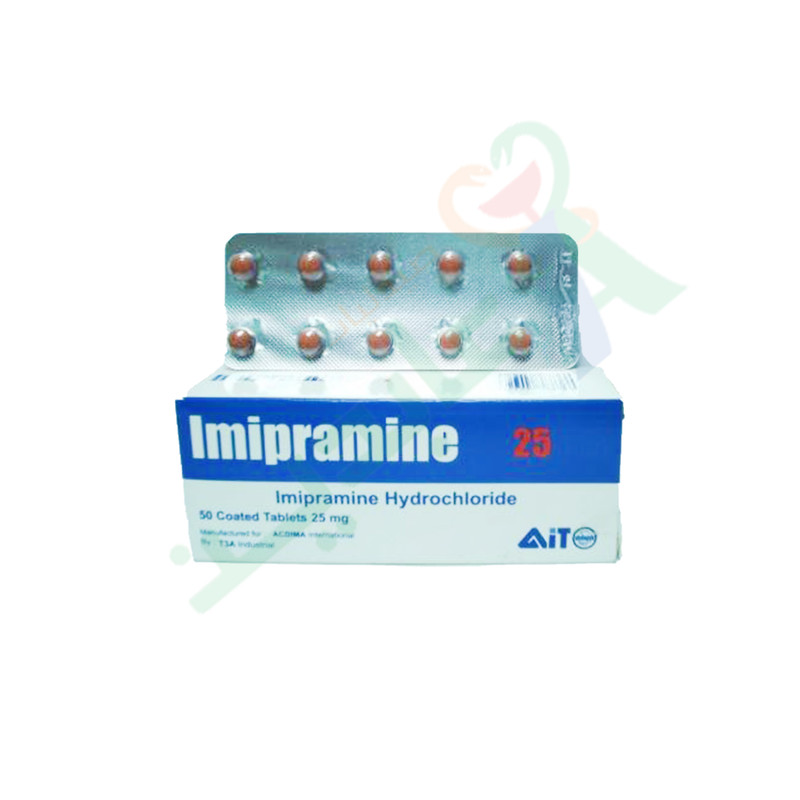 IMIPRAMINE 25 MG 50 TABLET | Abdin Pharmacies