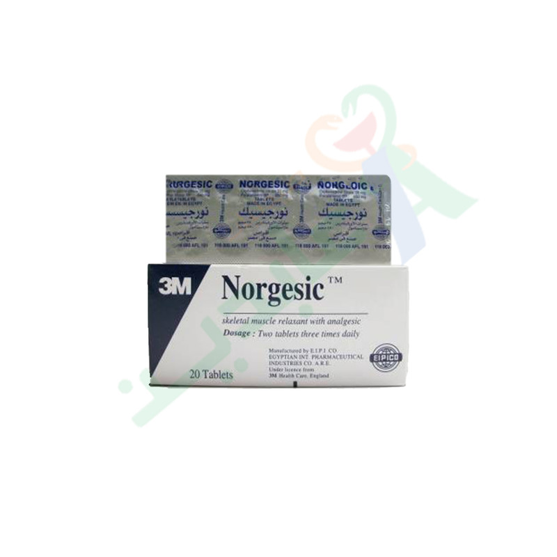 NORGESIC 20 TABLET-- | Abdin Pharmacies