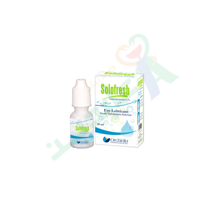 SOLOFRESH EYE DROPS 10 ML-- | Abdin Pharmacies