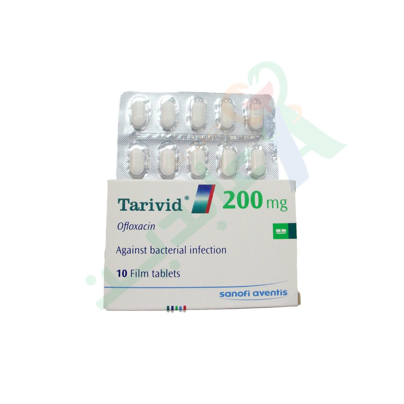 TARIVID 200 MG 10 TABLET-- | Abdin Pharmacies