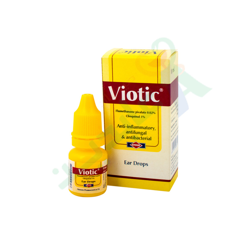 VIOTIC EAR DROPS 10 ML-- | Abdin Pharmacies