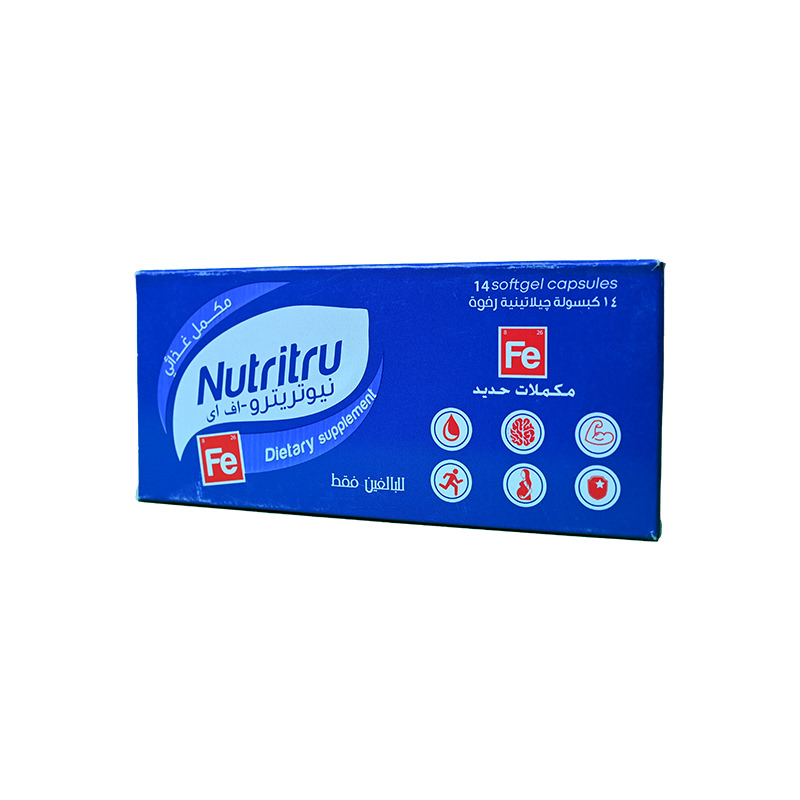 NUTRITRU-FE ADULT 14 CAP | Abdin Pharmacies